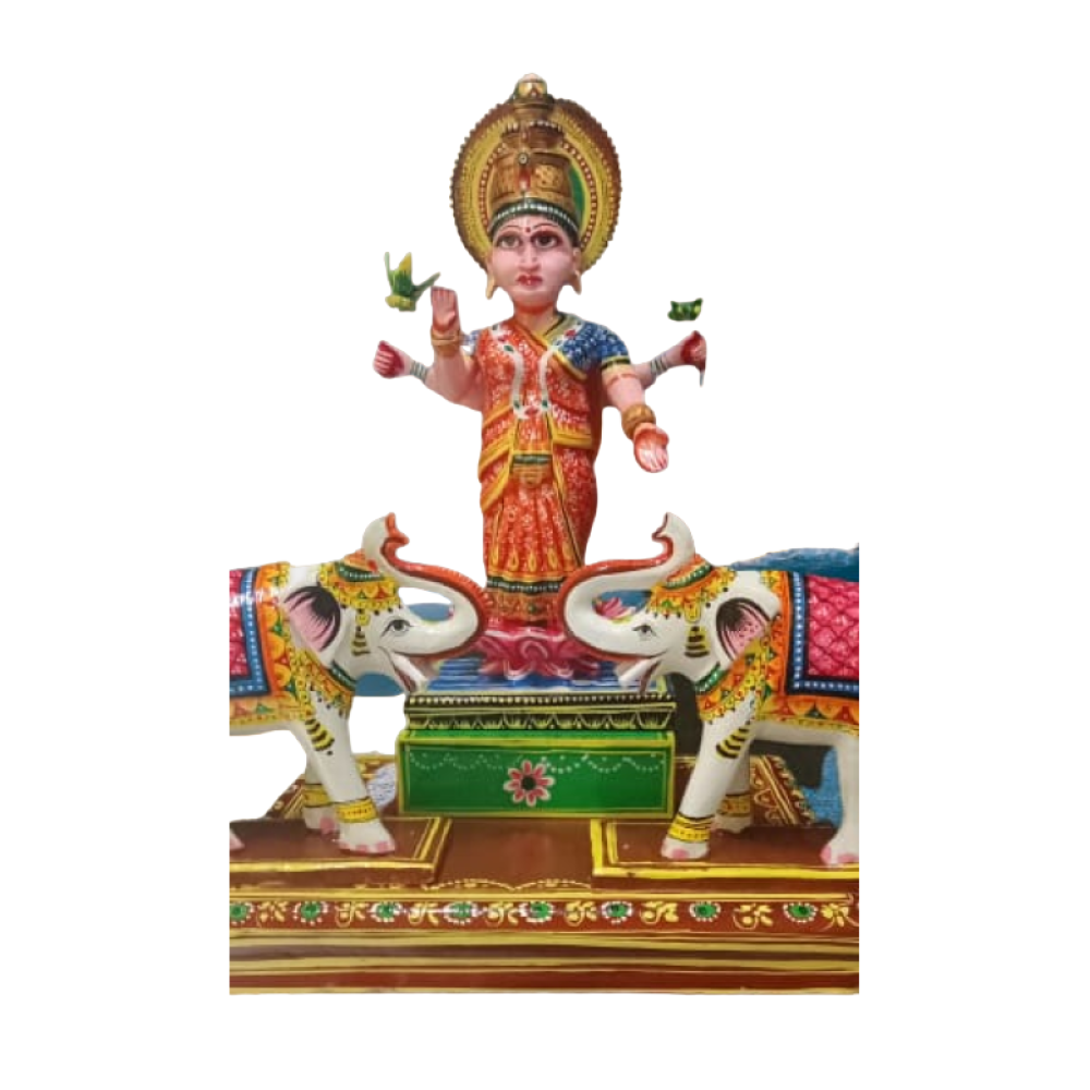 Shop – Maha Lakshmi With Elephants(15 Inch) - GI Heritage– Gi Heritage