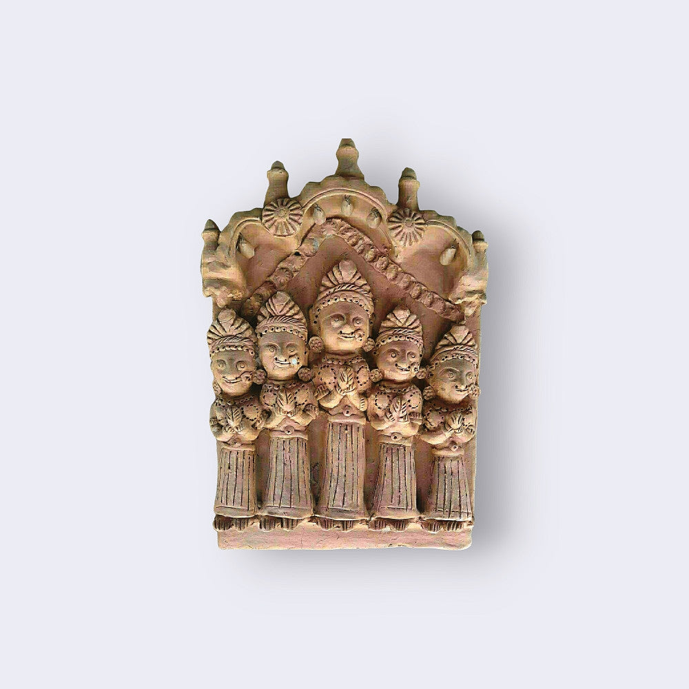 Molela Terracotta Handicraft "Panch Devi"– Gi Heritage