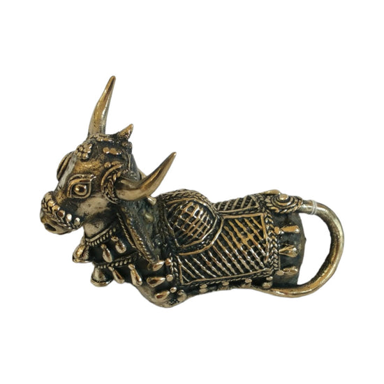 Shop – Sitting Nandi Facing left Side I - GI Heritage– Gi Heritage