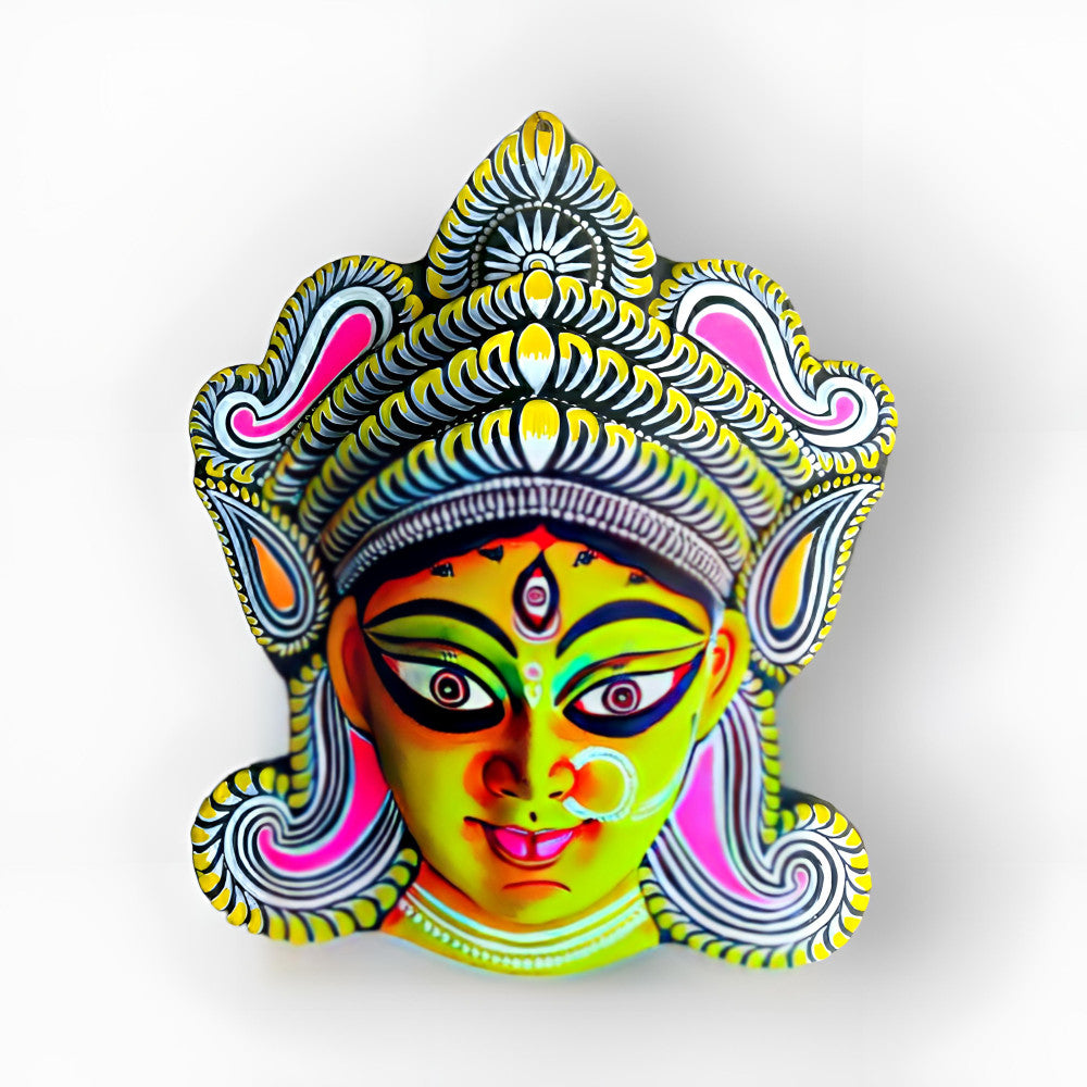 Shop – Traditional Purulia Chau Goddess Face Mask - GI Heritage– Gi ...