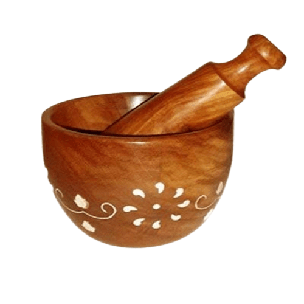 Shop – Wooden Carved Mortar - GI Heritage– Gi Heritage